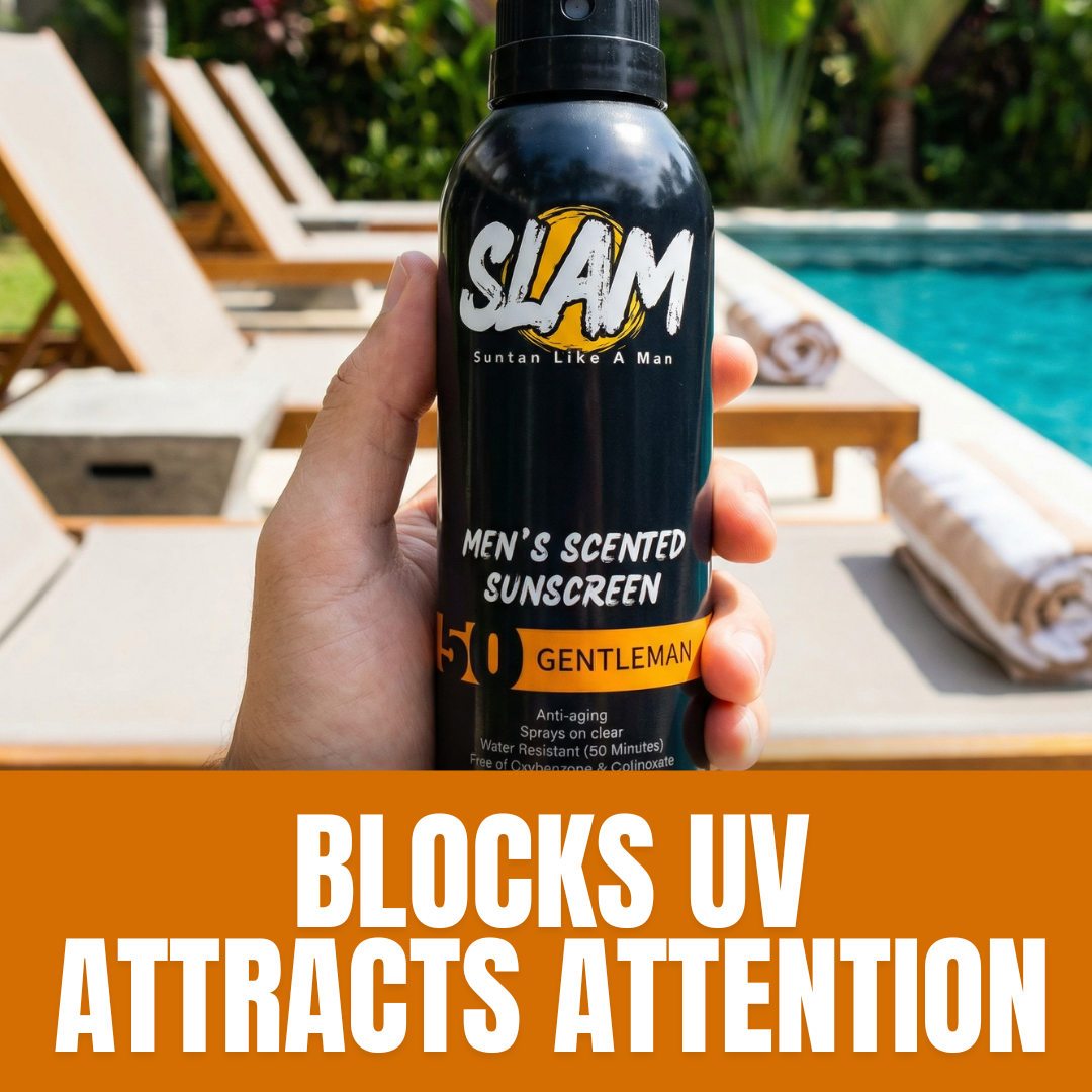 Men's Cologne SPF Spray – Slam Lotion
