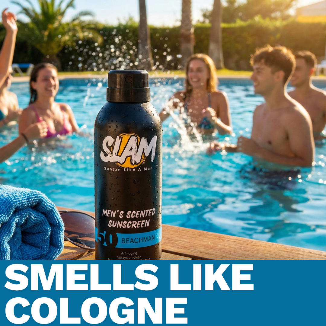 Men's Cologne SPF Spray – Slam Lotion
