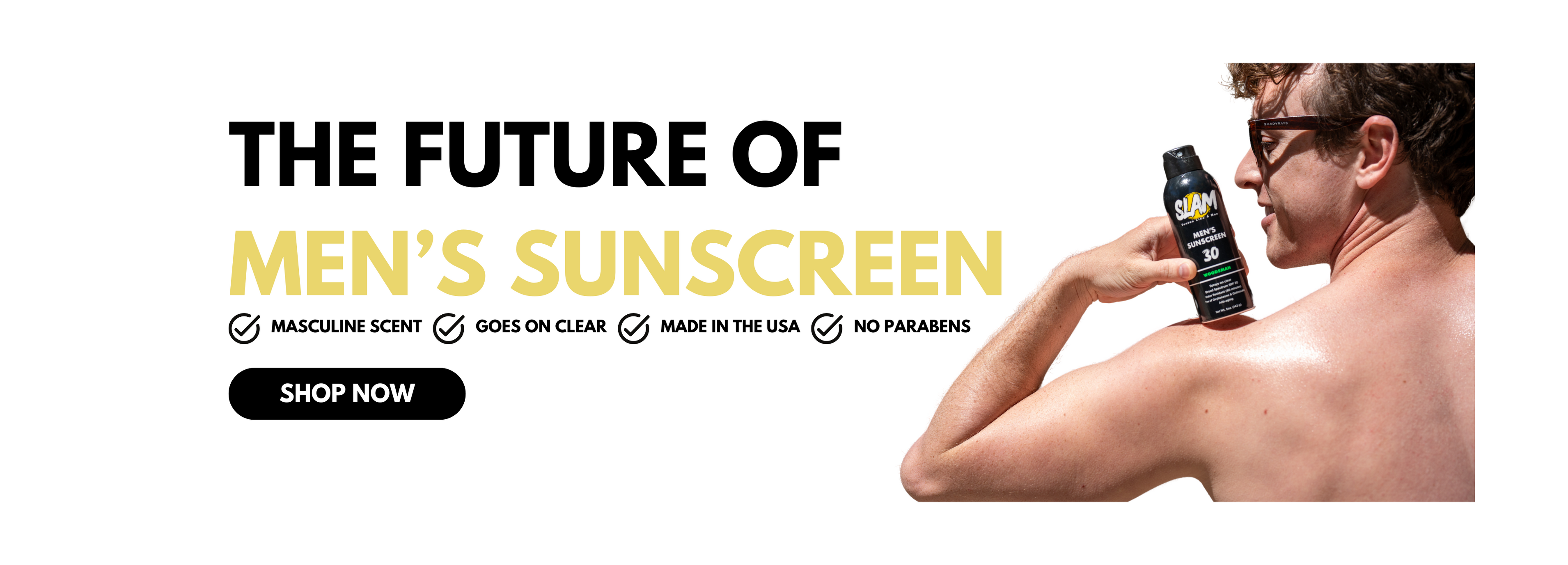 Sunscreen For Men – Slam Lotion