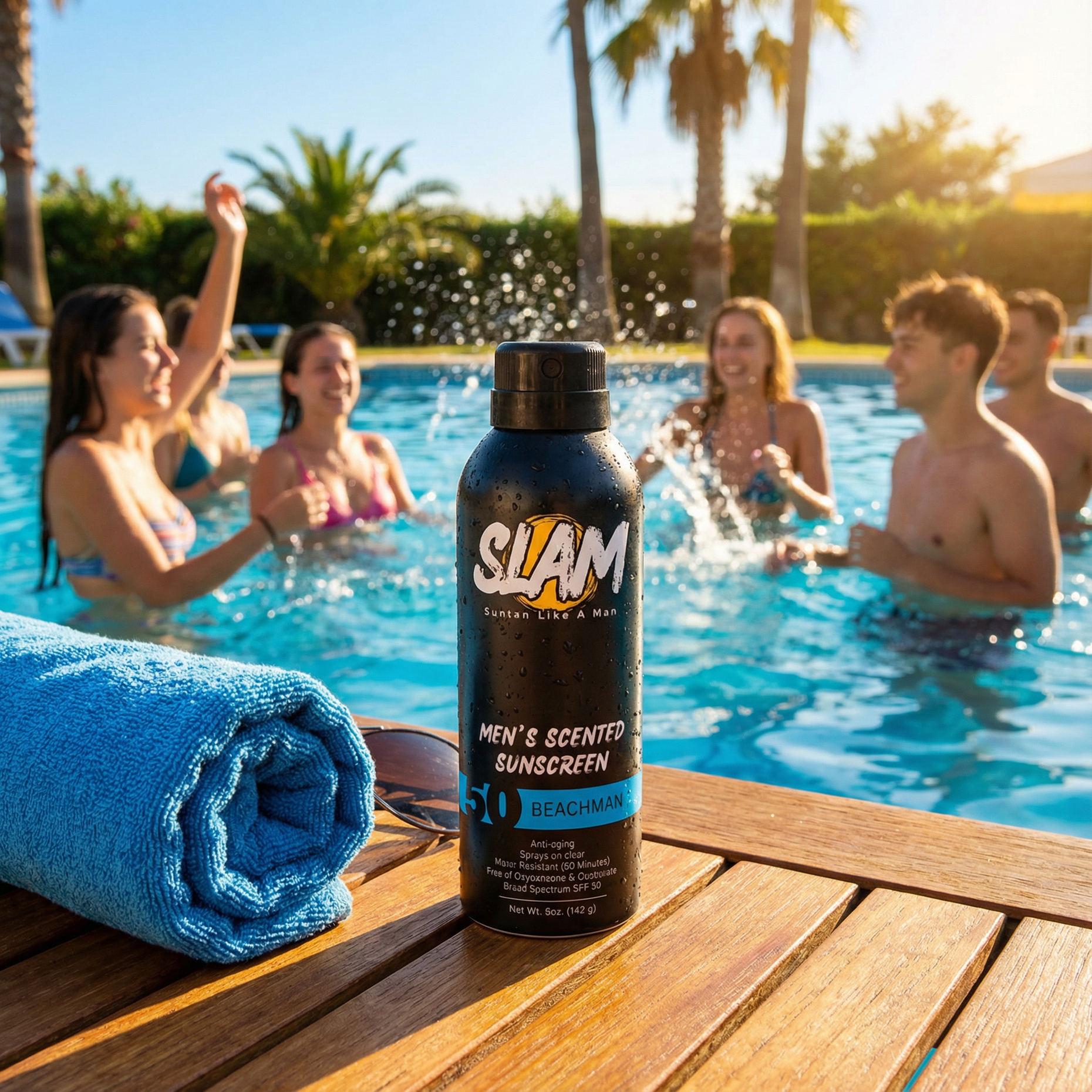 Sunscreen For Men – Slam Lotion